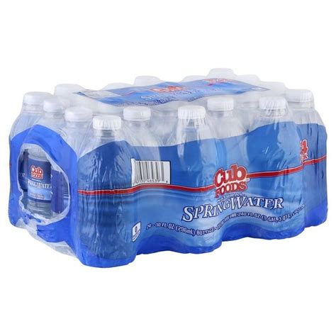 Cub Water Natural Spring 24 Pack 10 Fl Oz Instacart
