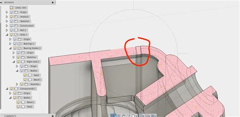 Solved Cant Join Two Intersecting Bodies In Same Component