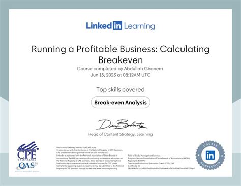 Abdullah Ghanem On Linkedin Certificate Of Completion