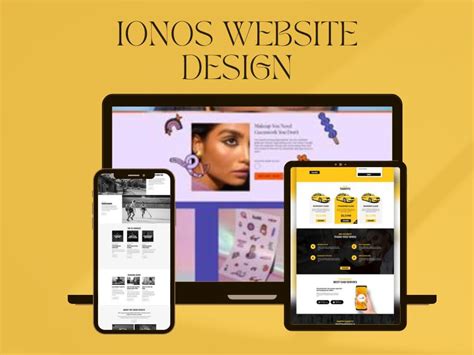 Ionos Website Design Ionos Landing Page Redesign Ionos Seo Store Set