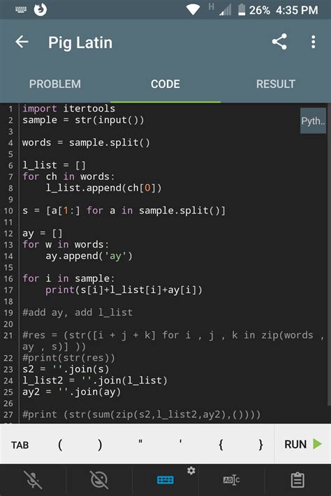 Combining A List From Iterable And Output As A String Rpython