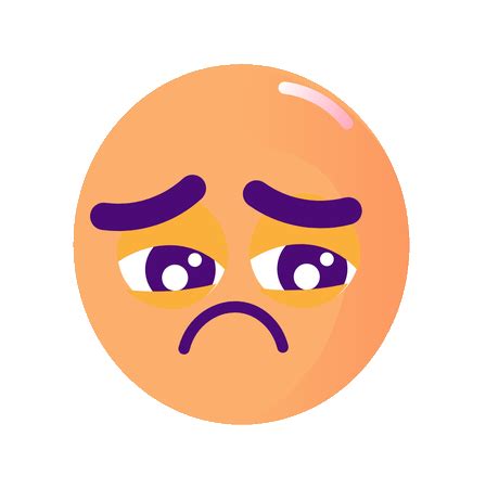 Sad Emoticons  Animation Sad Crying Emoji Icon On Green Screen