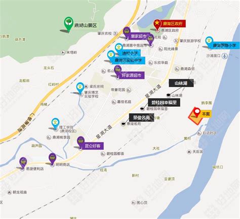 鼎湖山地图 鼎湖山宝鼎园 鼎湖山图片 第9页 大山谷图库
