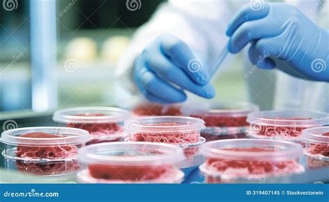 Monitoring Salmonella Meat Production Stock Illustration Illustration Of Cooking Processing