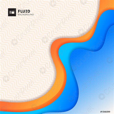Abstract Orange And Blue Gradient Curve Form And Wave Pattern Stock Vector 1546599 Crushpixel