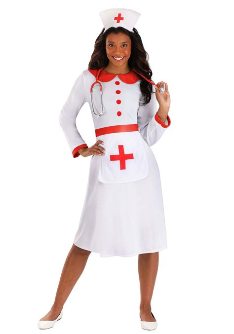 Classic Nurse Costume For Women Adult Nurse Costumes