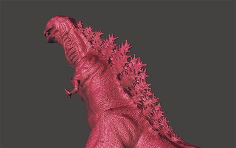 Shinagawa Kun Shin Godzilla 3rd Form Ultra Detailed Stl Kaiju G 3d
