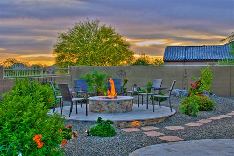 Az Backyard Landscaping Before And After Arizona Backyard Landscape