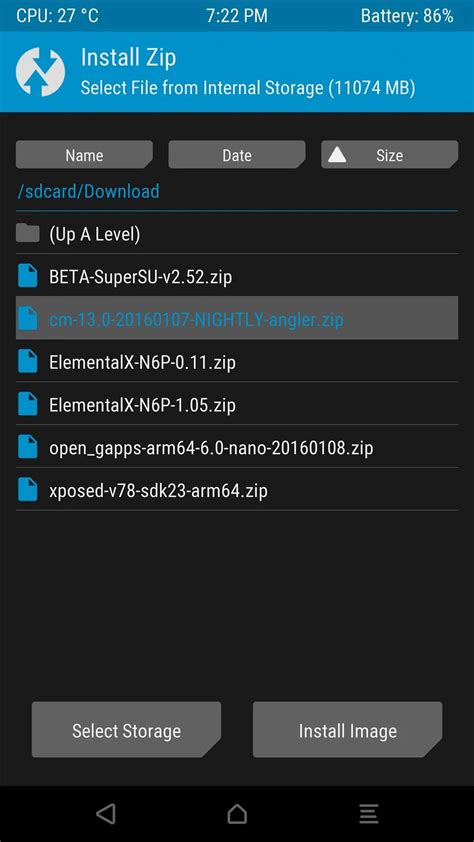 TWRP How To Install A Custom ROM Android Gadget Hacks