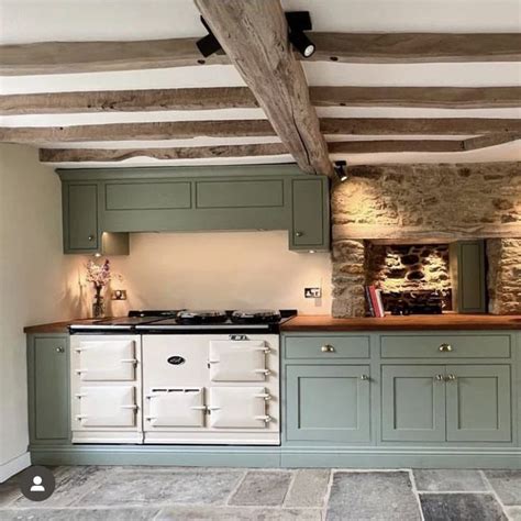 Traditional Design For A Gorgeous Country Cottage Lichen Green