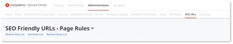 Seo Friendly Urls For Traditional Web Apps Outsystems 11 Documentation
