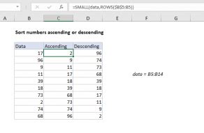 Sort And Extract Unique Values Excel Formula Exceljet