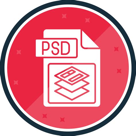 Psd File Format Glyph Verse Icon 38533806 Vector Art At Vecteezy