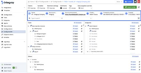 Configuration Transfer Help Center