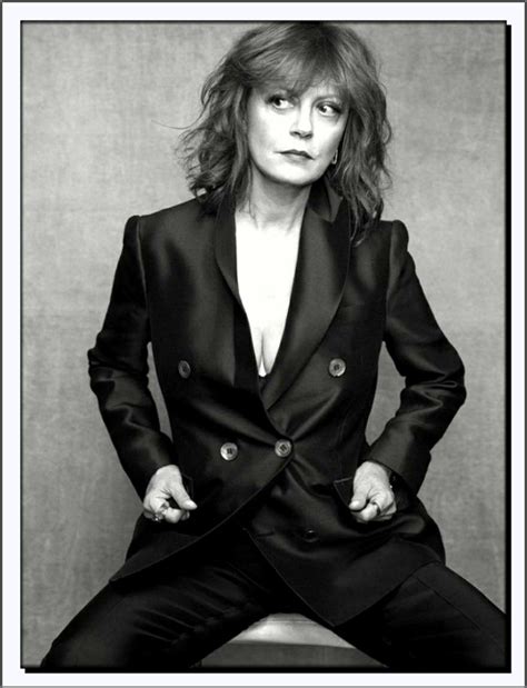 Susan Sarandon Wears Chic Suiting In Elle Uk Cover Shoot Artofit