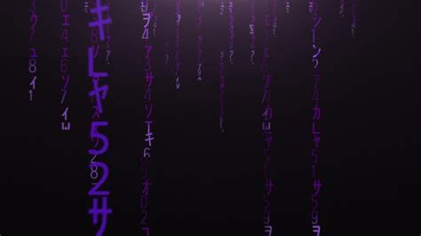 Matrix Raining Code Stock Video Footage For Free Download