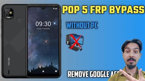 Tecno Pop Frp Bypass Tecno Pop Frp Bypass Android YouTube
