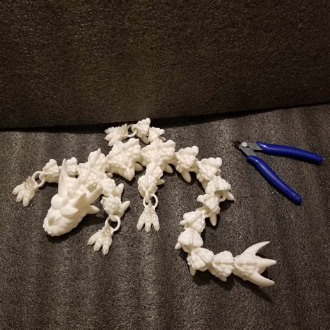 Shakaworld3d Bumpy Crawler Articulated Dragon By Shakaworld3d