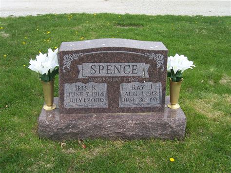 Iris Kathleen Wooderson Spence 1914 2000 Mémorial Find A Grave