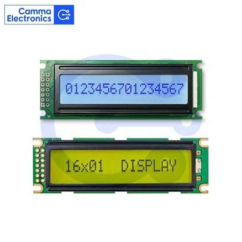 16x1 Lcd Character Display Jhd 1601 At Rs 70piece Sp Road Cross