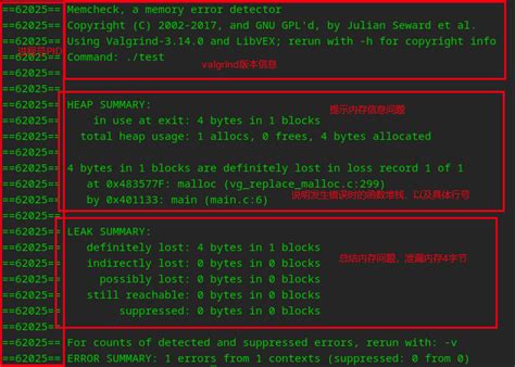 【valgrind】软件调试工具 Valgrind内存调试工具 Emma1111 博客园