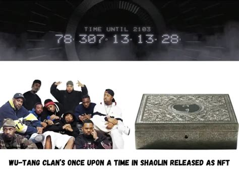 Wu Tang Clan S Rare Once Upon A Time In Shaolin Album Now An NFT For 1
