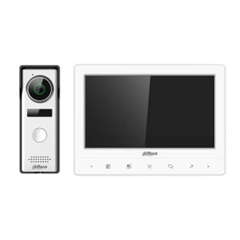 Dahua Kta04 4 3 Tft Screen 1 3mp Touch Button Audio Analog Two Wire Intercom Kit إلكترونيات
