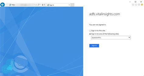 Adfs Sso Setup With Questionpro Questionpro Help Document