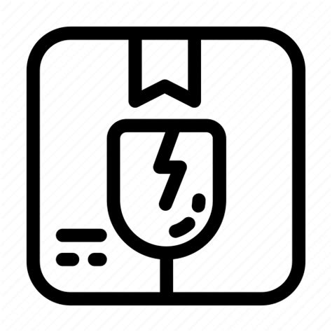 Fragile Parcel Shipping Package Icon Download On Iconfinder