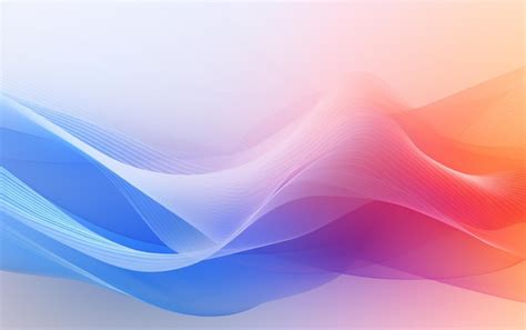 Premium Photo Gradient Abstract Style Wireframe Background
