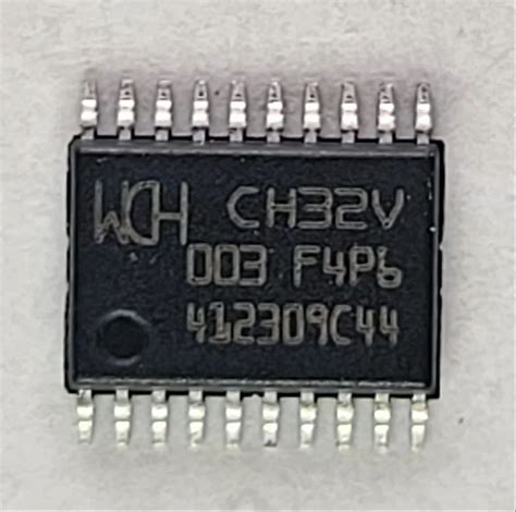 Wch Microcontroller Ch32v003f4p6 20pin Ic General Purpose Riscv Microcontroller At ₹ 14piece In