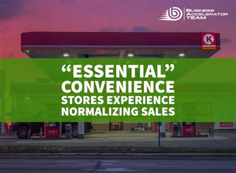“essential” Convenience Stores Experience Normalizing Sales