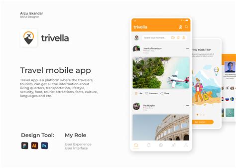 Travel App UX UI Case Study On Behance Travel App UX UI Case Study On Behance
