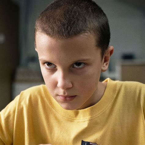 Watch Stranger Things Eleven Get Her Head Shaved Marie Claire