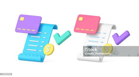 E 지불 성공 은행 전자 거래 쇼핑 송장 3d 아이콘 세트 현실적인 벡터 구매에 대한 스톡 벡터 아트 및 기타 이미지 구매 금융 등측투영법 Istock