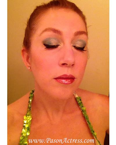 Pason Redhead Actress Halloween Green Fairy Makeup Tinkerbell A Photo On Flickriver