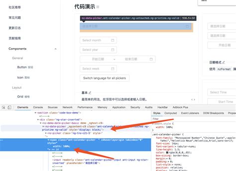 Html Adjust Ng Zorro Width Stack Overflow