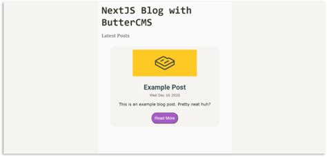 Nextjs Tutorial Boost Your Blog With Styled Components Buttercms