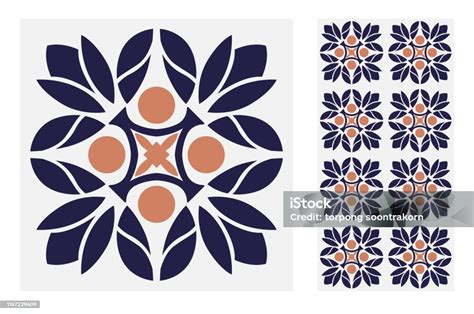 빈티지 타일 포르투갈어 패턴 골동품 원활한 디자인 벡터 일러스트 레이 션 0명에 대한 스톡 벡터 아트 및 기타 이미지 0명 건축 골동품 Istock