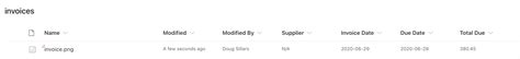 invoice parsing automation microsoft flow mindee and excel mindee