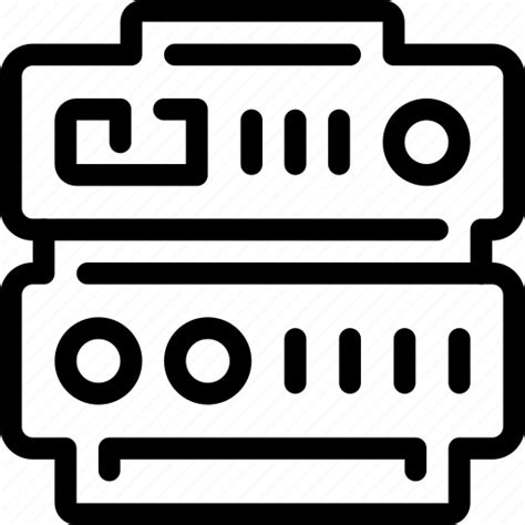 Data Database Hosting Network Server Website Icon