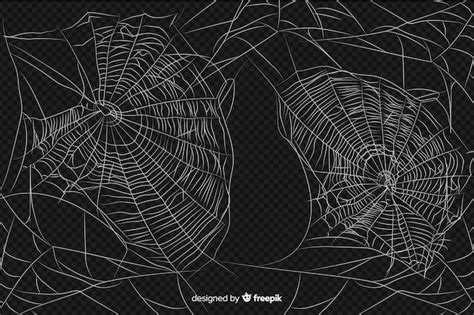 Premium Vector Realistic Abstract Design Of Cobweb