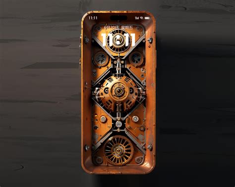 Steampunk Phone Wallpaper