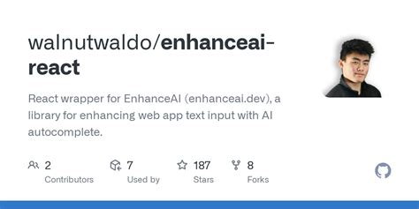 Github Walnutwaldoenhanceai React React Wrapper For Enhanceai