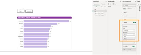 How To Switch Your Charts In Power BI With Buttons The Data Babe