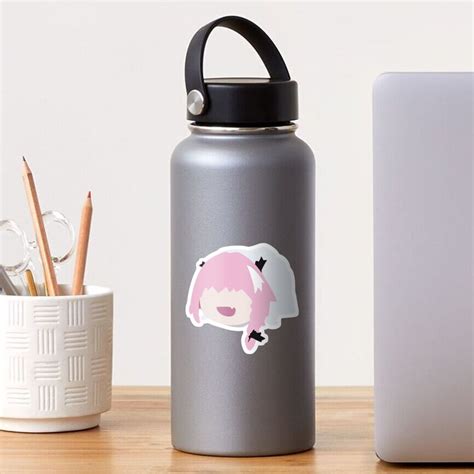 Astolfo Bean Plushie Sticker By Paradizzer Redbubble