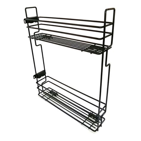 Бутылочница в базу 200 мм на направляющих Hettich с доводчиком черный правая купить по