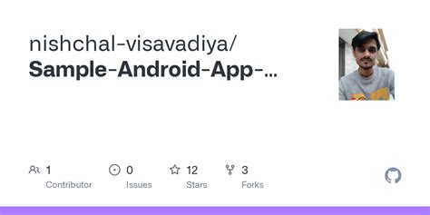 Github Nishchal Visavadiyasample Android App Clean Architecture