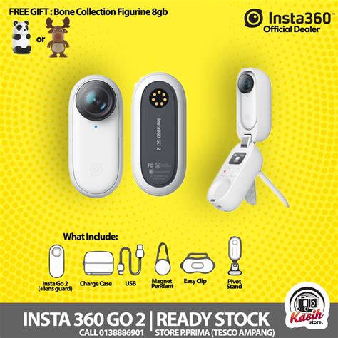 Insta Go 2 Insta 360 World Smallest Action Camera Shopee Malaysia