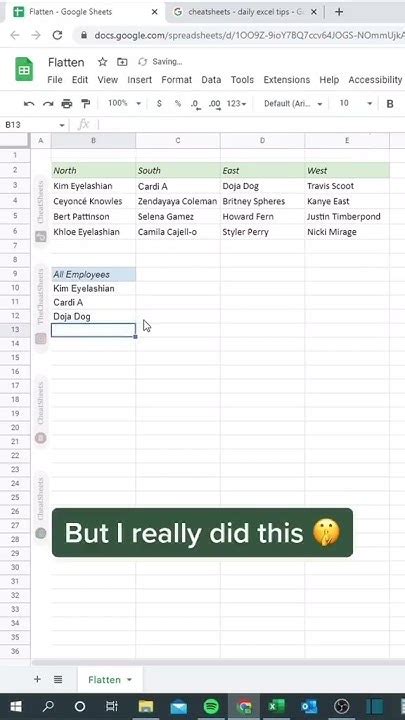 Flatten Different Columns Into Single Exceltricks Excel Exceltutorial Library Logic Youtube